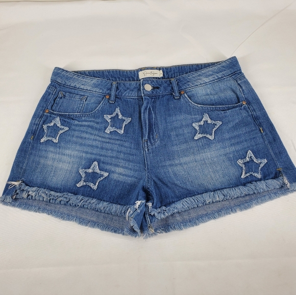Jessica Simpson | Shorts | Jessica Simpson Stars Denim Jean Short ...